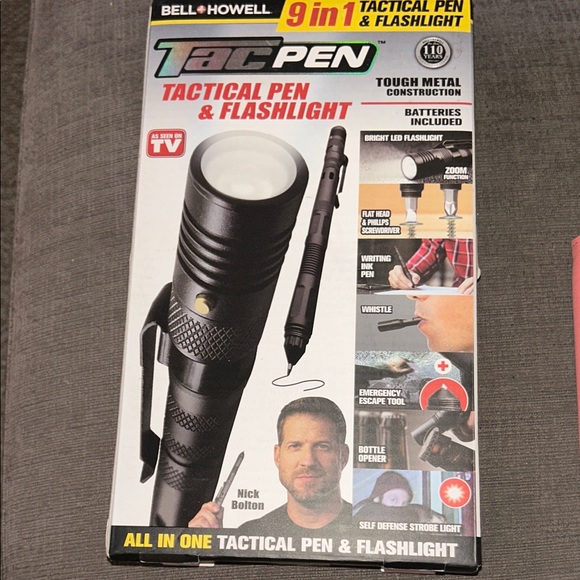 Other | Bell Howell Tac Pen Tactical Pen Flashlight | Poshmark